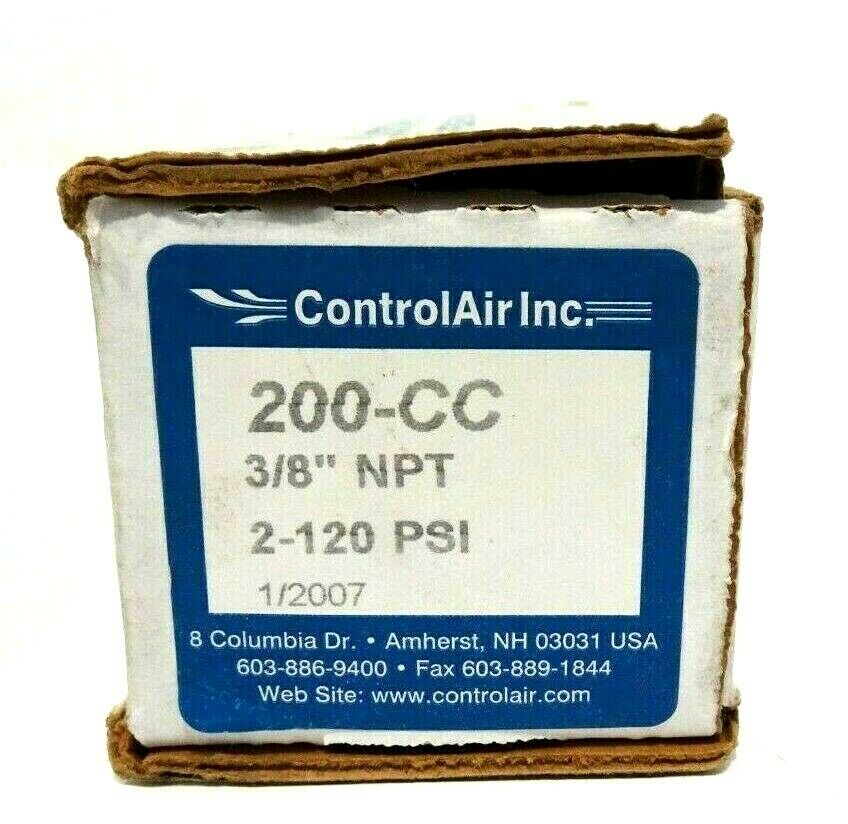 NEW CONTROLAIR 200-CC TYPE 200 RELAY 200CC - SB Industrial Supply, Inc.