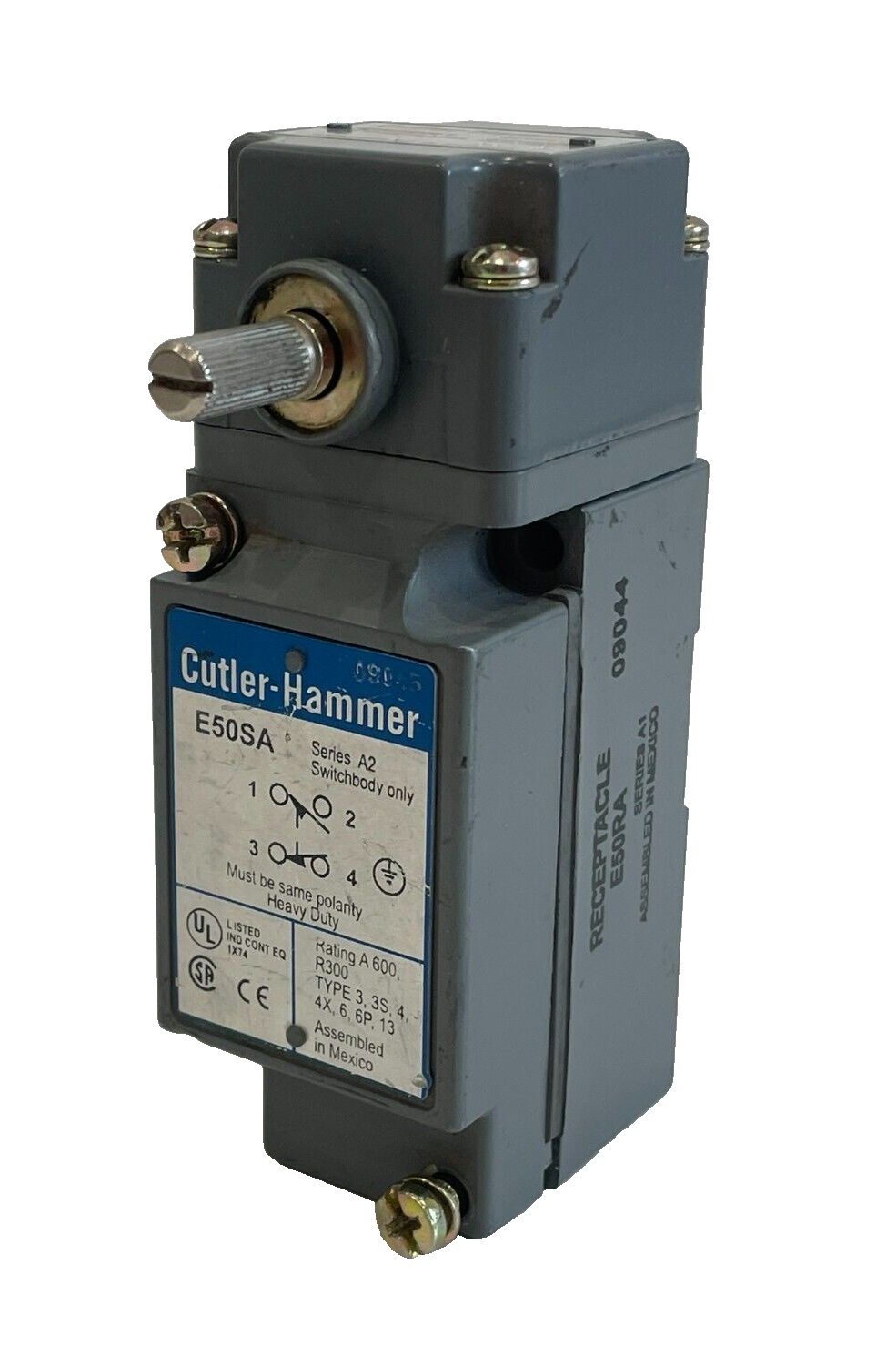 NEW CUTLER HAMMER E50SA LIMIT SWITCH SERIES A2 E50DR1 - SB Industrial ...