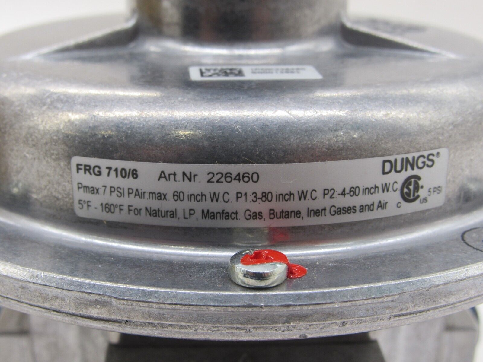 NEW DUNGS 226460 PRESSURE REGULATOR - SB Industrial Supply, Inc.