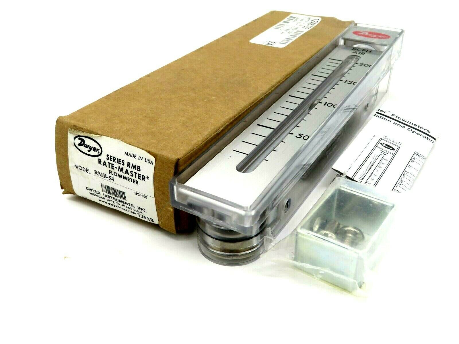 NEW DWYER RMB-54 RATE MASTER FLOW METER DWYER RMB54 - SB Industrial ...