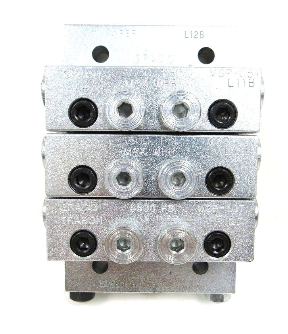 NEW GRACO MSP-05T DIVIDER VALVE MSP-10T MSP05T - SB Industrial Supply, Inc.