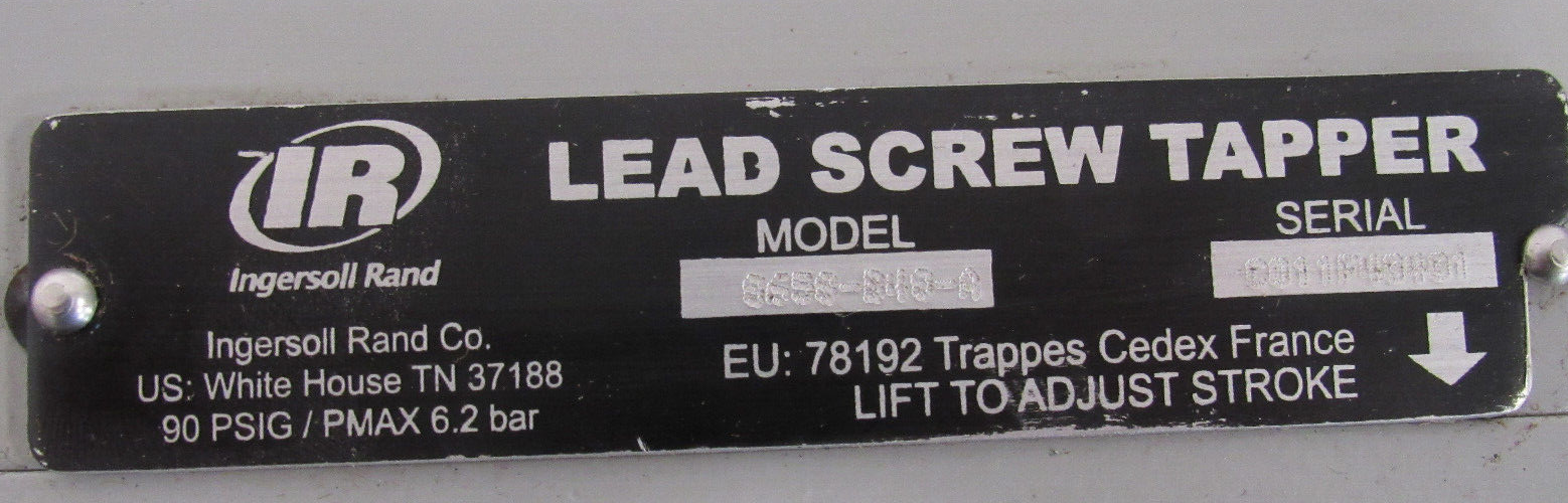 NEW INGERSOLL RAND 8658-B48-A LEAD SCREW TAPPER AIR ASSEMBLY TOOL ...
