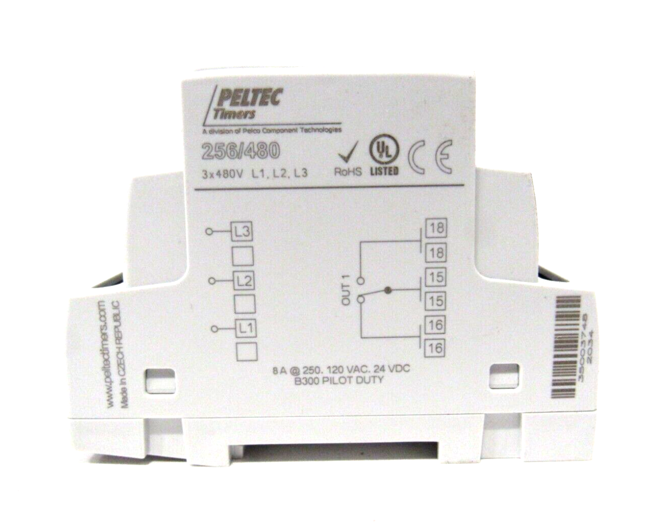 NEW PELTEC 256/480 RELAY 256480 - SB Industrial Supply, Inc.