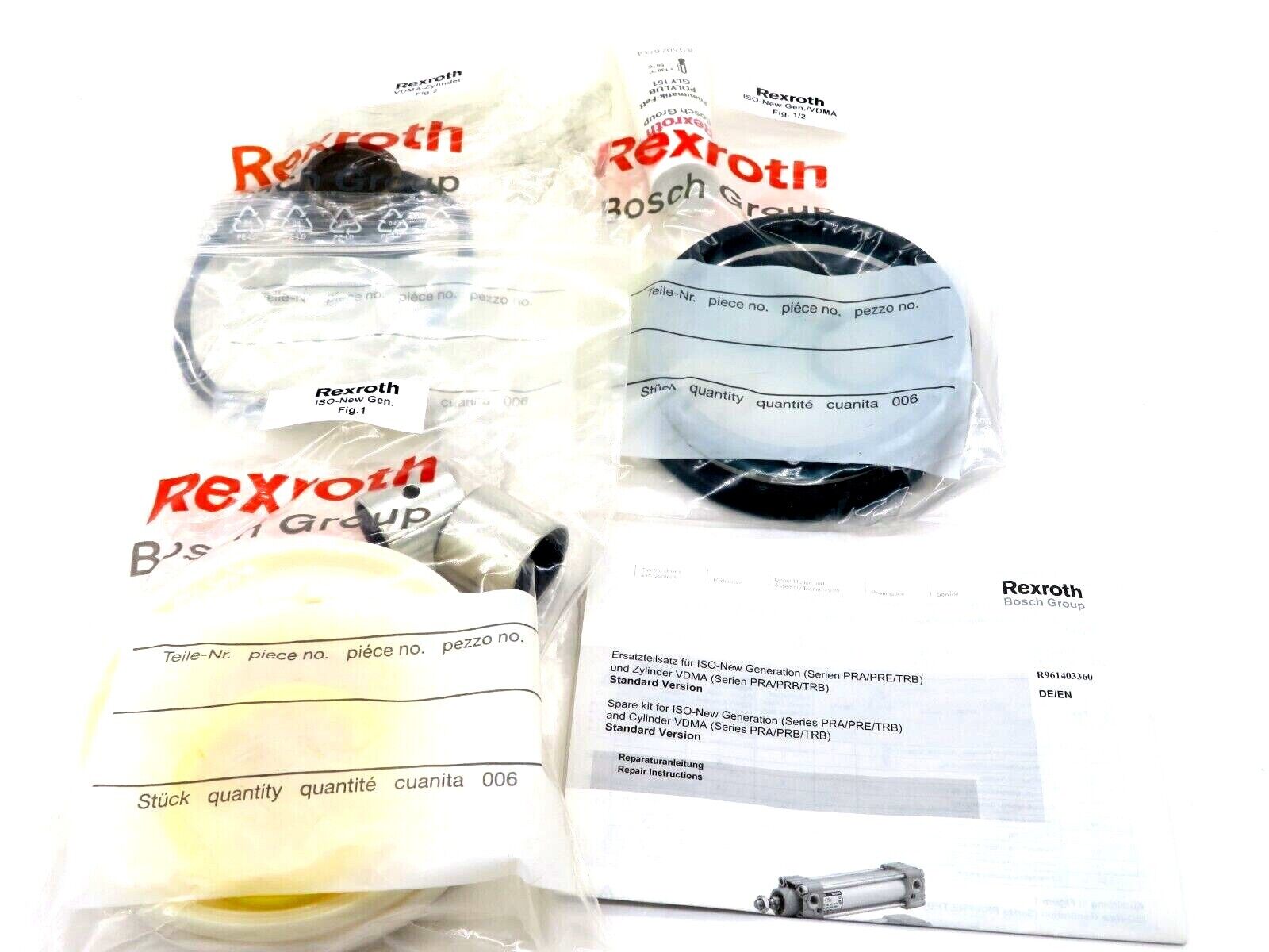 NEW REXROTH BOSCH 1827009907 AIR CYLINDER KIT - SB Industrial Supply, Inc.