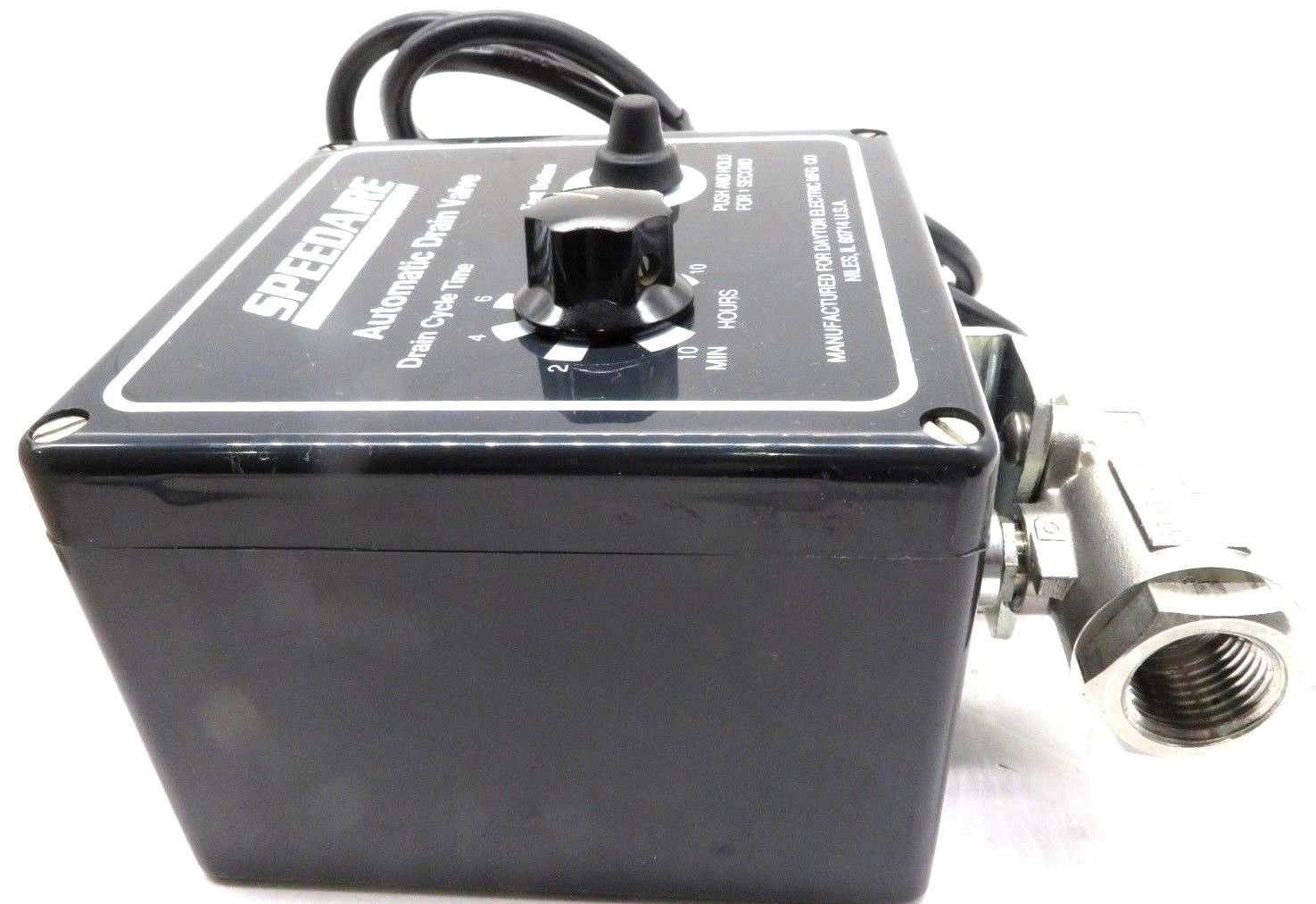 NEW SPEEDAIRE 6W175 MOTORIZED BALL VALVE DRAIN - SB Industrial Supply, Inc.