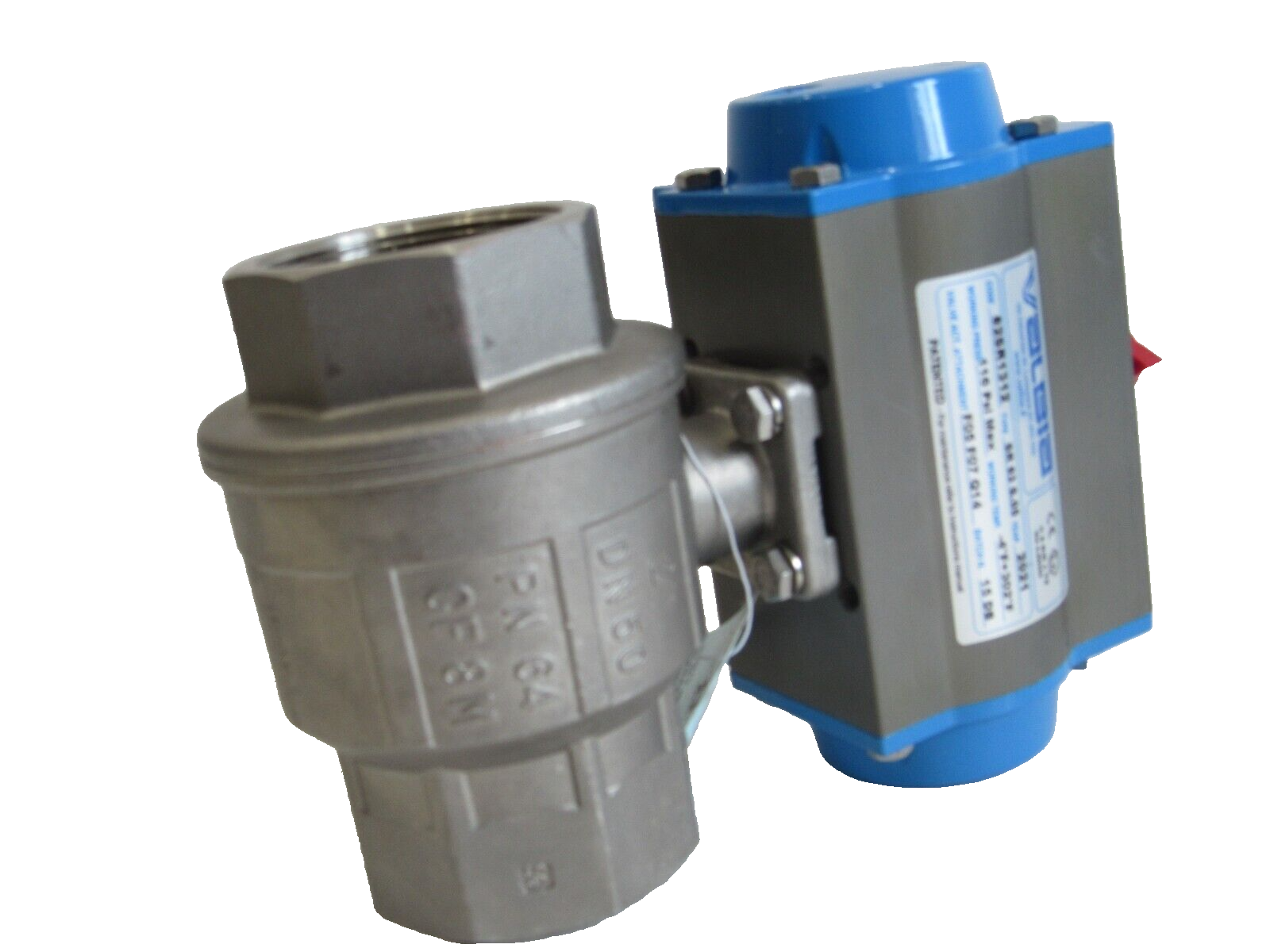 NEW VALBIA SR 63 S.05 ACUATOR W/VALPRES 2" DN50 64 CF 8M VALVE - SB ...