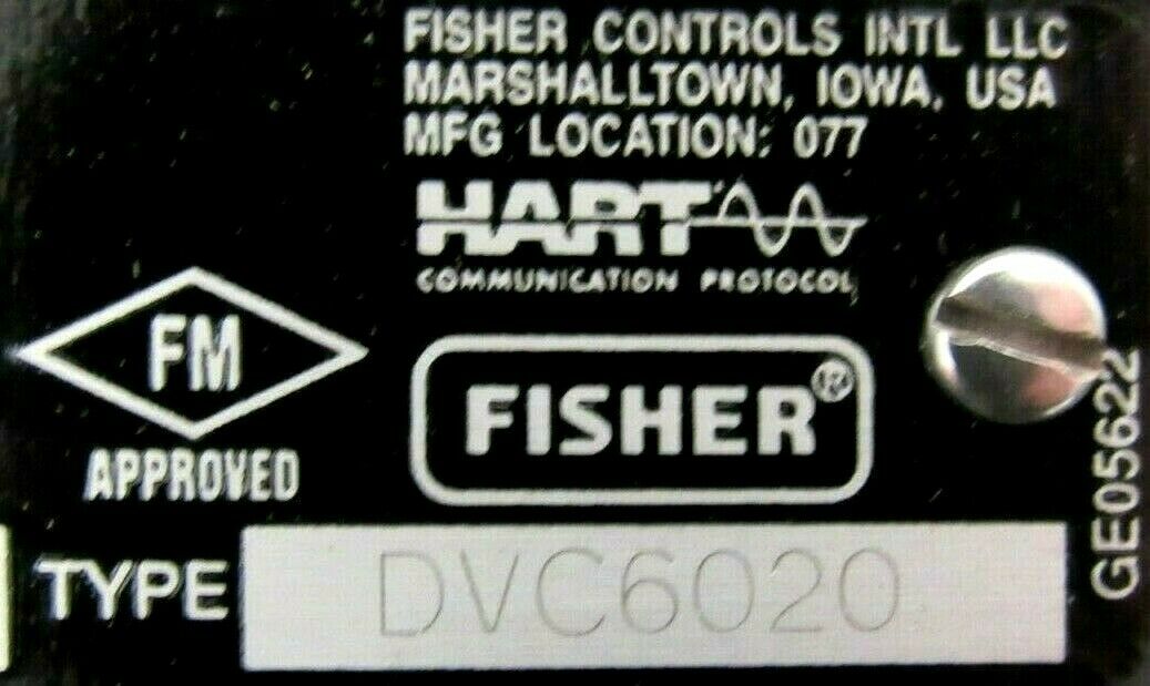 REFURBISHED FISHER DVC6020 VALVE CONTROLLER DVC-1264-59699 - SB ...
