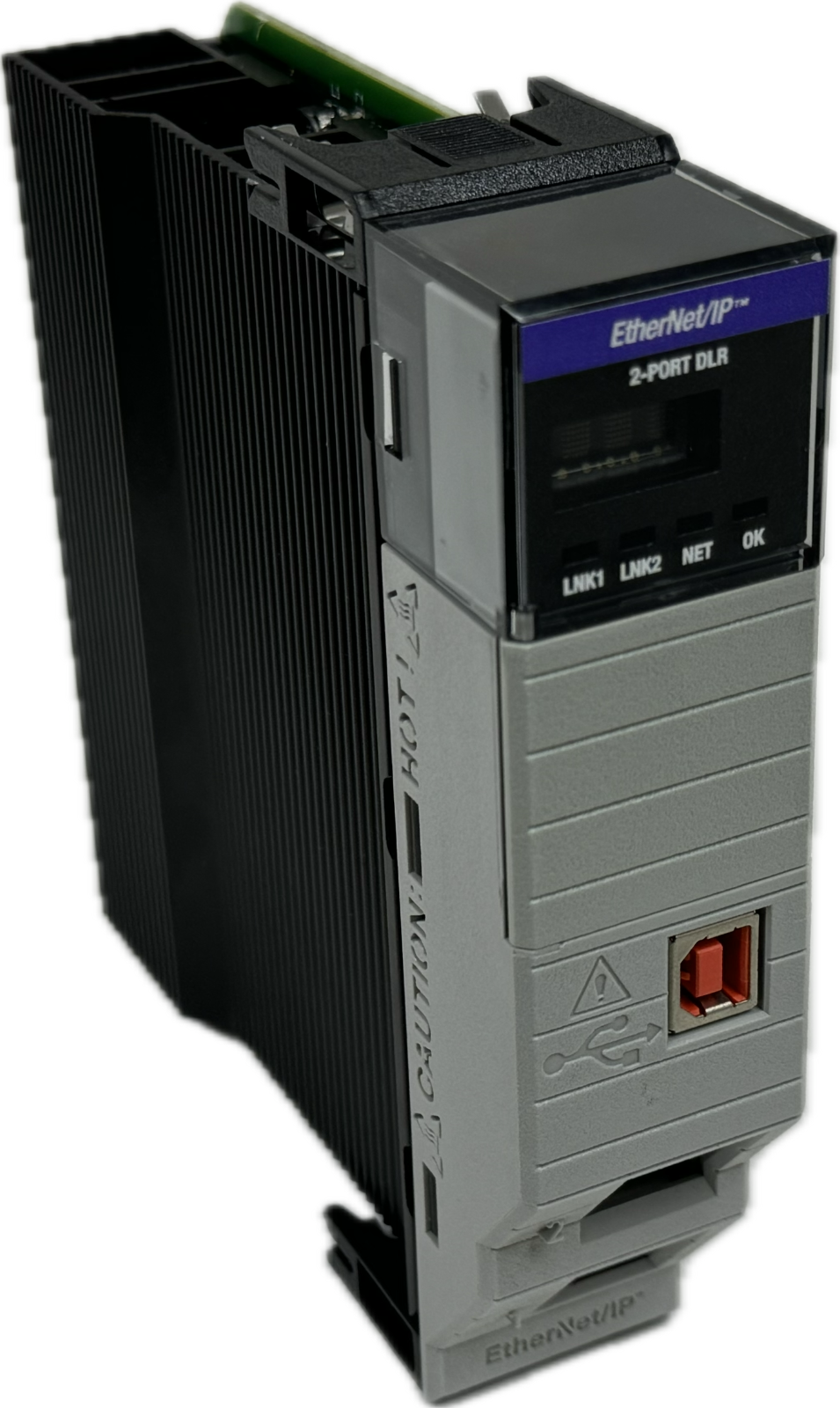 USED ALLEN BRADLEY 1756-EN3TR CONTROLLOGIX ETHERNET MOTION MODULE SER ...