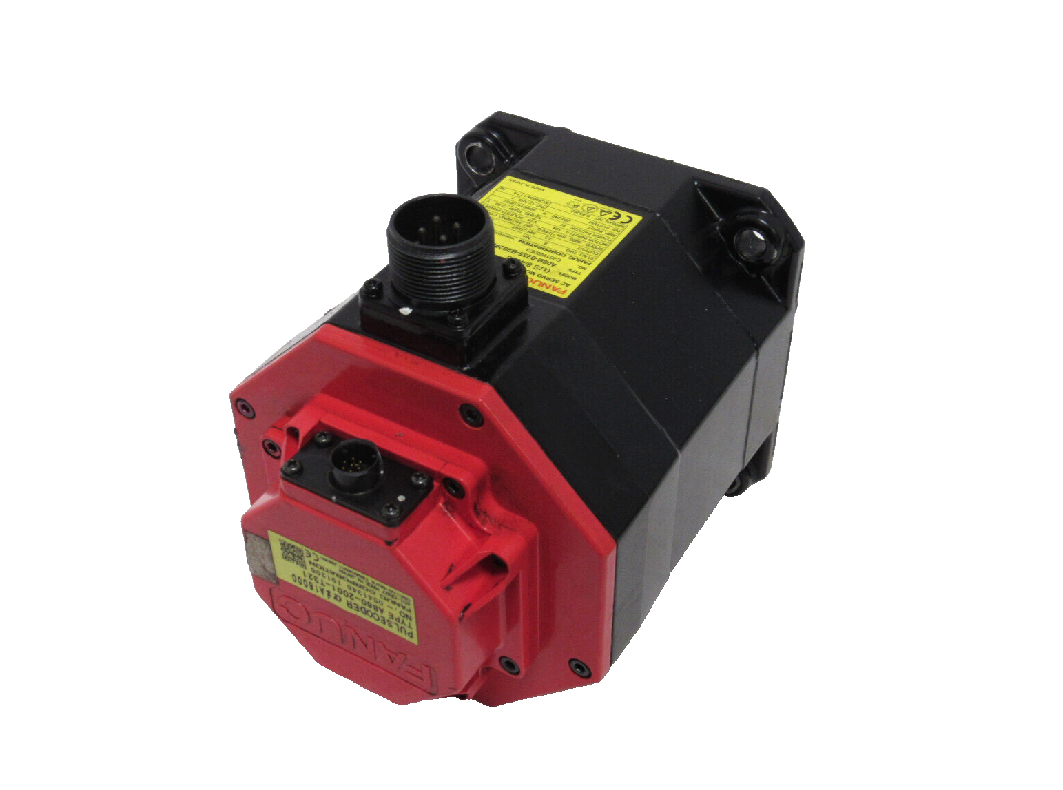 USED FANUC A06B-0235-B202#0100 SERVO MOTOR A860-2001-T321 ...