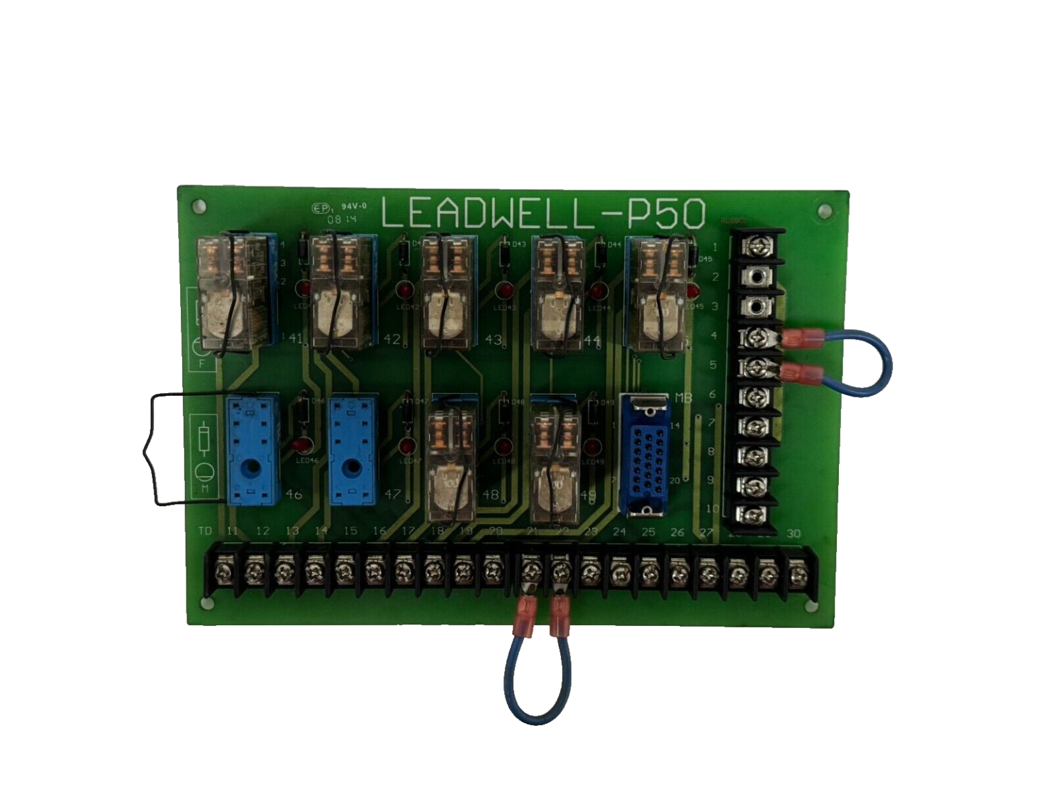 USED LEADWELL P50 RELAY CARD - SB Industrial Supply, Inc.