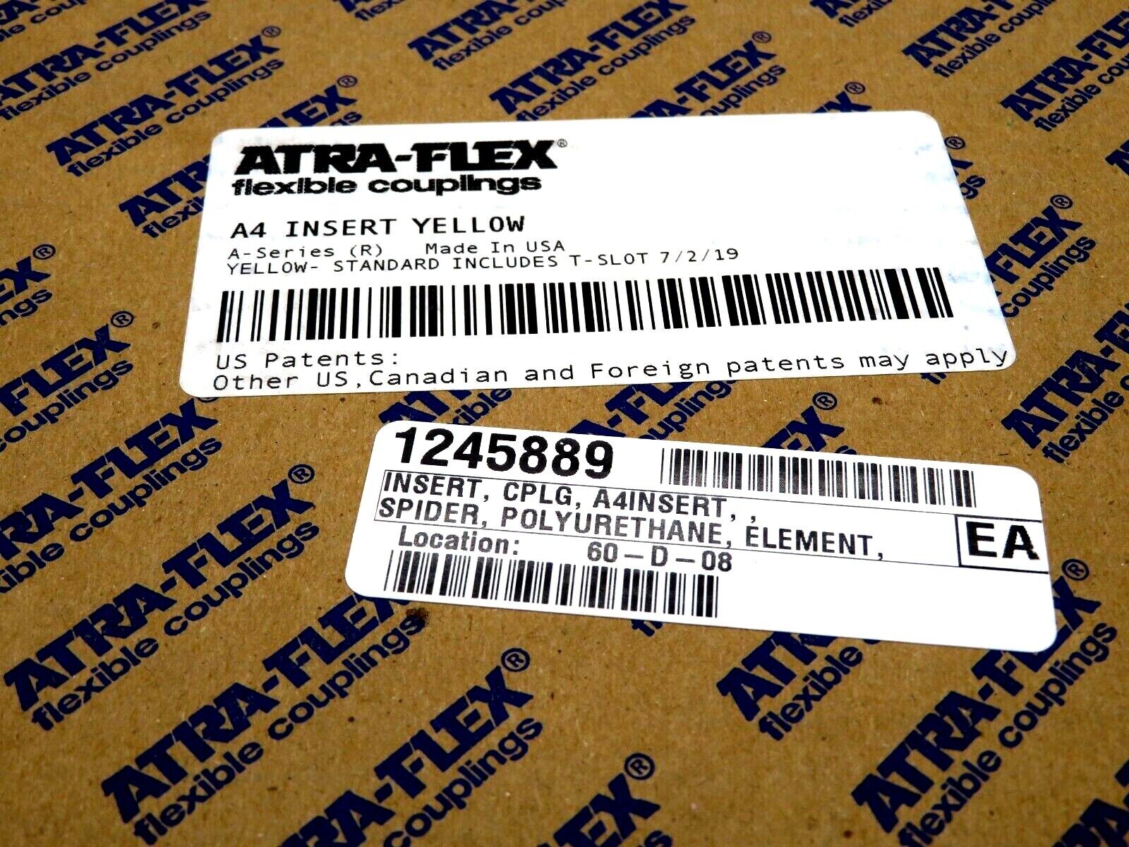 NEW ALTRA-FLEX A4 POLYURETHANE ELEMENT INSERT YELLOW - SB Industrial ...
