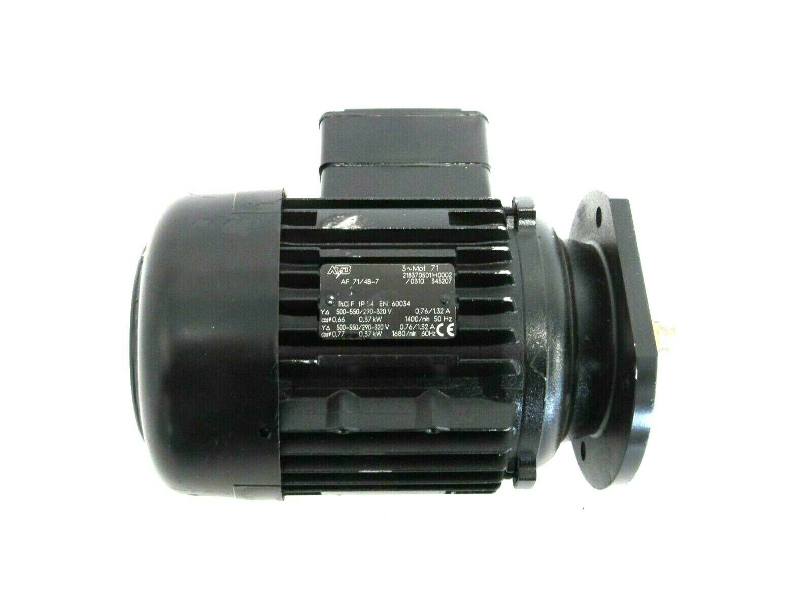 NEW ATB AF71/4B-7 MOTOR 500-550/290-320V 9/16" DIA. AF714B7 - SB ...