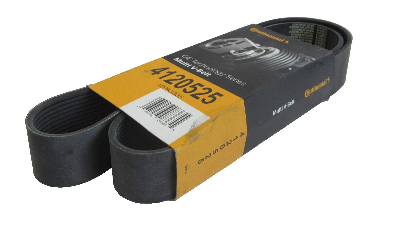 Metric Multi V-belt EPDM Compound Fiber Load Backing Continental 4 PK ...