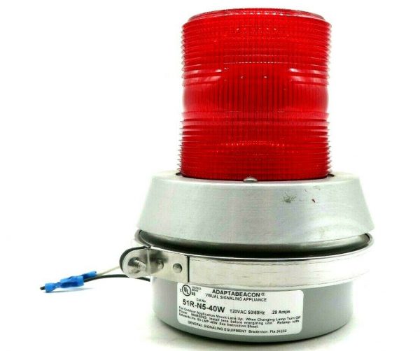 NEW EDWARDS ADAPTABEACON 51R-N5-40W FLASHING LIGHT 51RN540W - SB ...