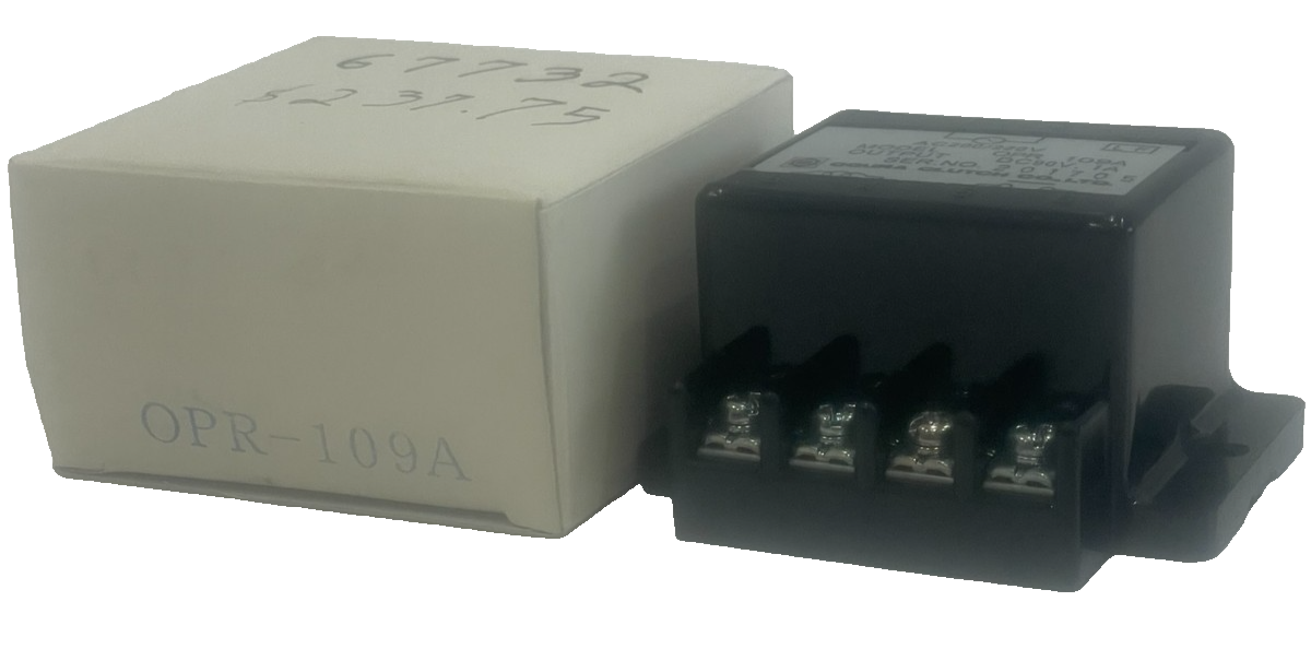 NEW OGURA CLUTCH OPR 109A CLUTCH RECTIFIER AC200/220V OPR109A - SB ...