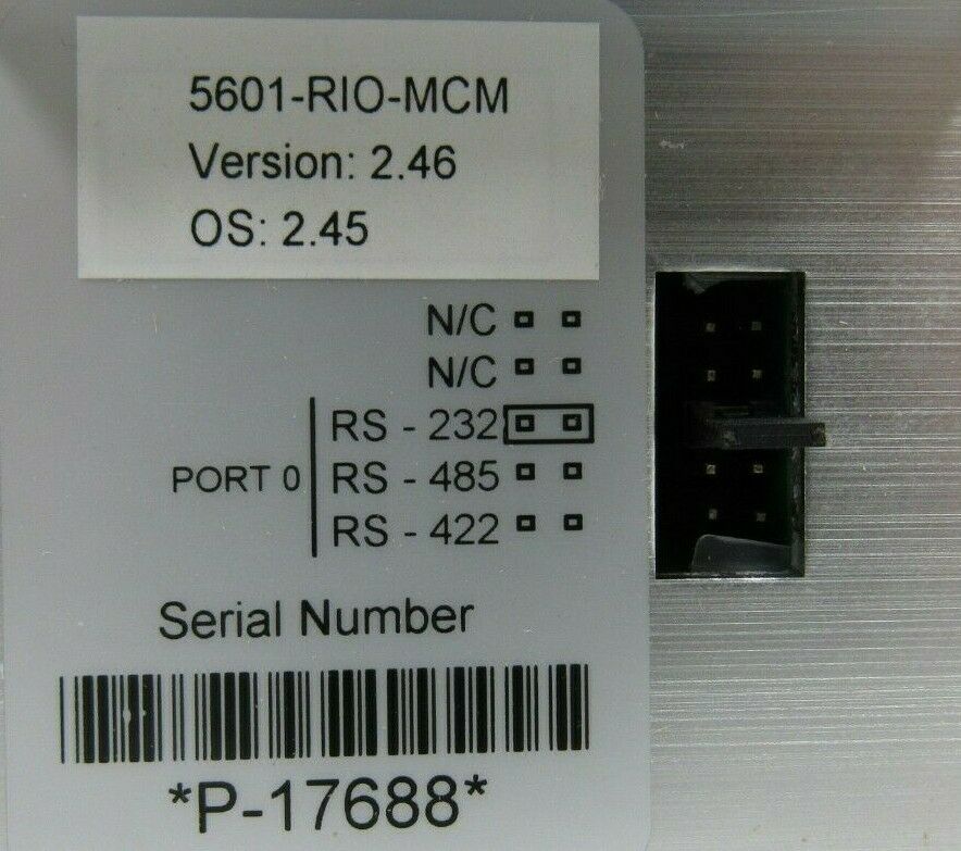 NEW PROSOFT 5601-RIO-MCM REMOTE I/O ADAPTER 5601RIOMCM - SB Industrial ...