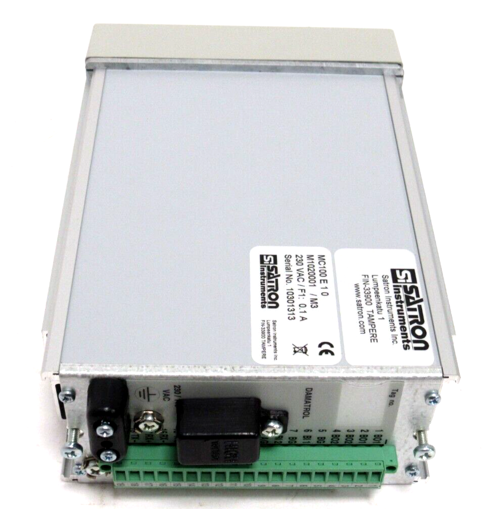 NEW SATRON M1020001/M3 CONTROLLER MC100-E-10 M1020001M3 - SB Industrial ...