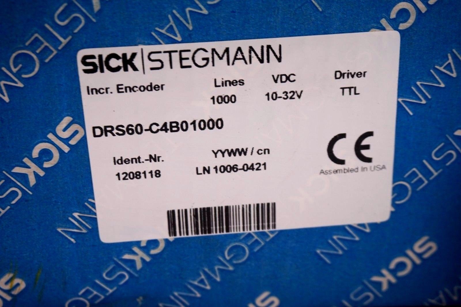 NEW SICK DRS60-C4B01000 ENCODER DRS60C4B01000 - SB Industrial Supply, Inc.