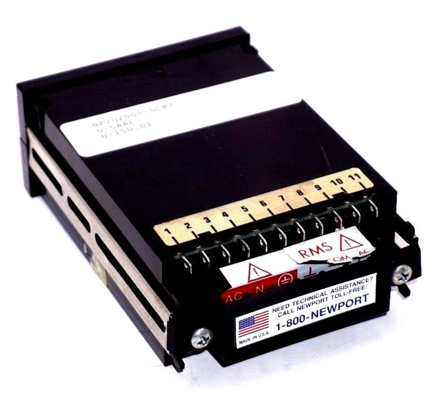 REPAIRED NEWPORT ELECTRONICS Q2001-GCR7 DIGITAL METER Q2001GCR7 - SB ...
