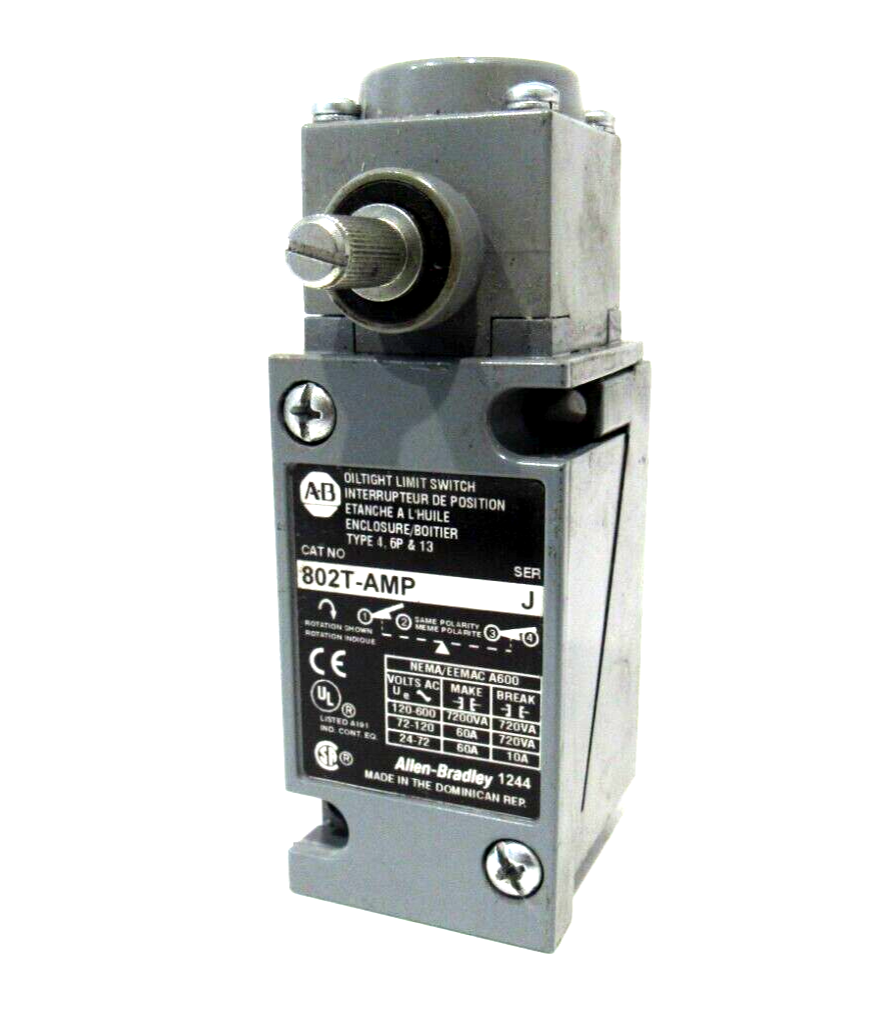USED ALLEN BRADLEY 802T-AMP LIMIT SWITCH 802TAMP - SB Industrial Supply ...