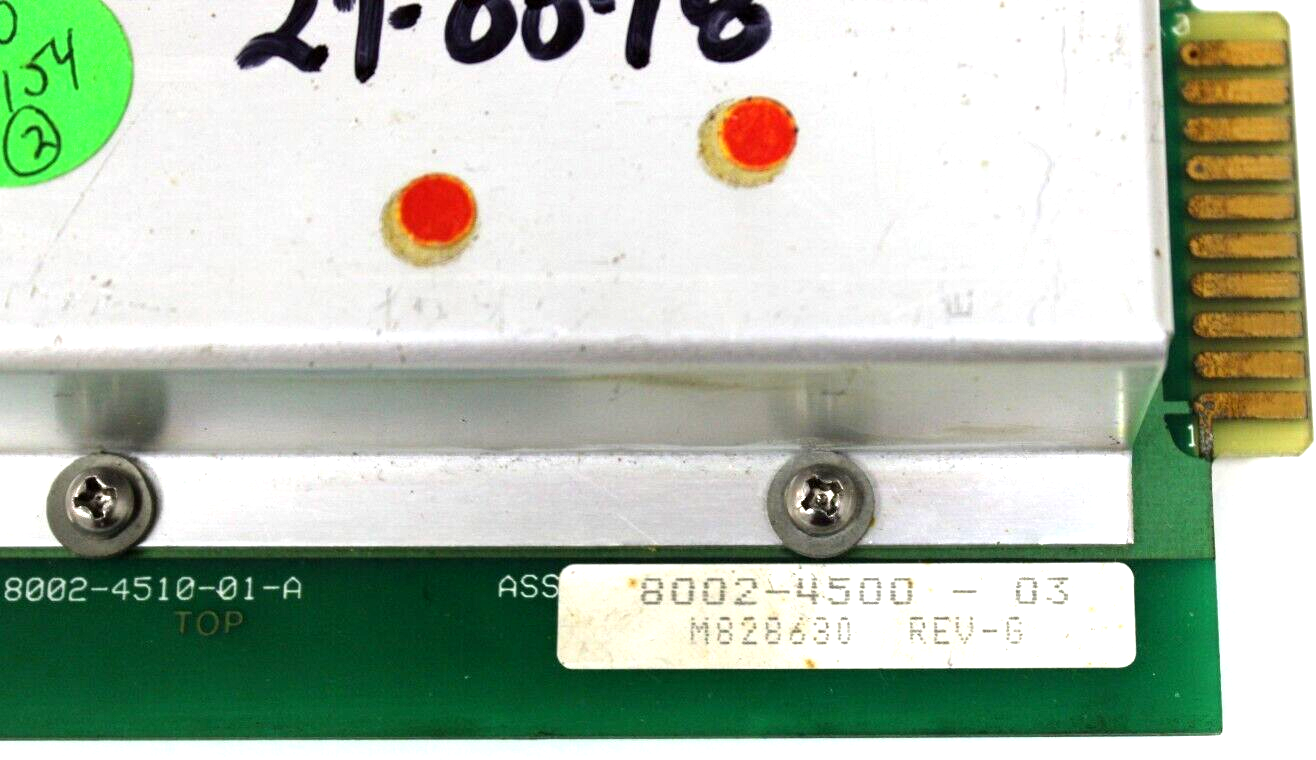 USED CONTROL CHIEF 8002-4500-03 NOISE LEVEL BOARD ASSEMBLY 8002450003 ...