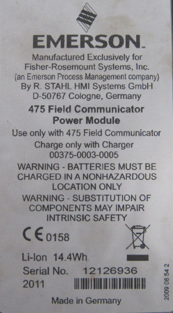 USED EMERSON 475 COMMUNICATOR - SB Industrial Supply, Inc.