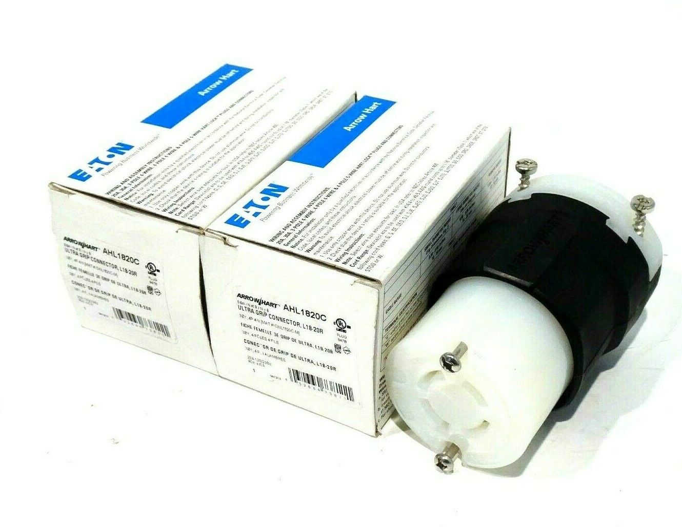 2 NEW EATON ARROW HART AHL1820C CONNECTORS - SB Industrial Supply, Inc.