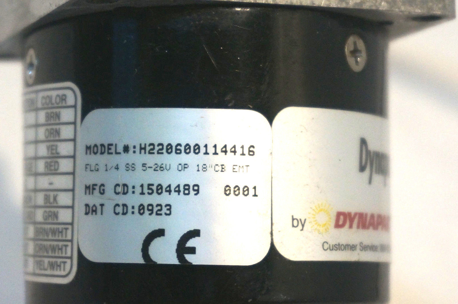 DYNAPAR H220600114416 ENCODER - SB Industrial Supply, Inc.