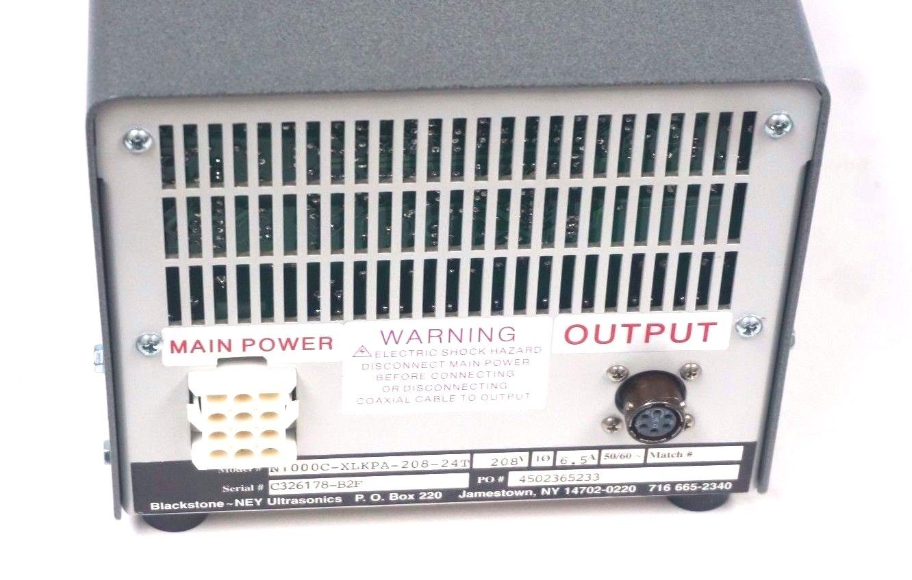 NEW BLACKSTONE N1000C-XLKPA-208-24T NEPTUNE ULTRASONIC GENERATOR - SB ...
