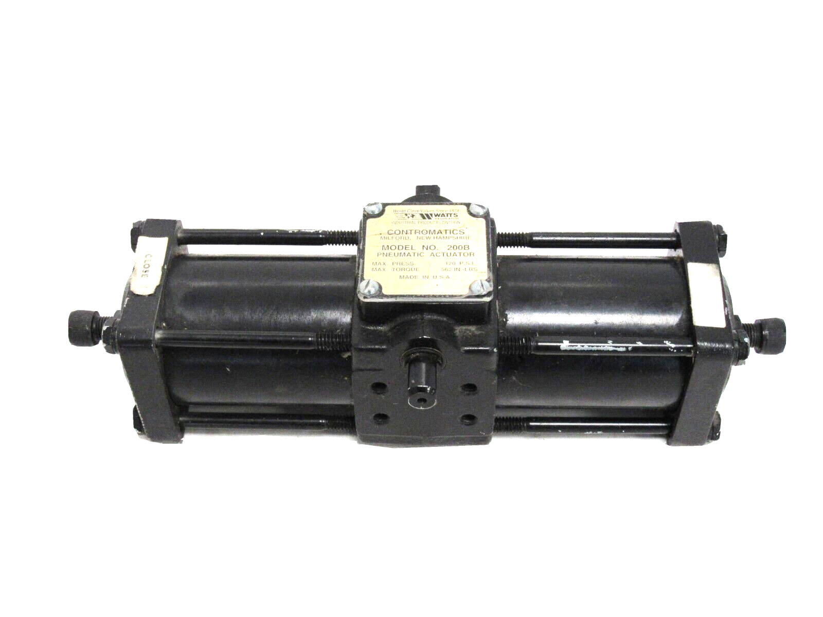NEW CONTROMATICS 200B PNEUMATIC ACTUATOR - SB Industrial Supply, Inc.