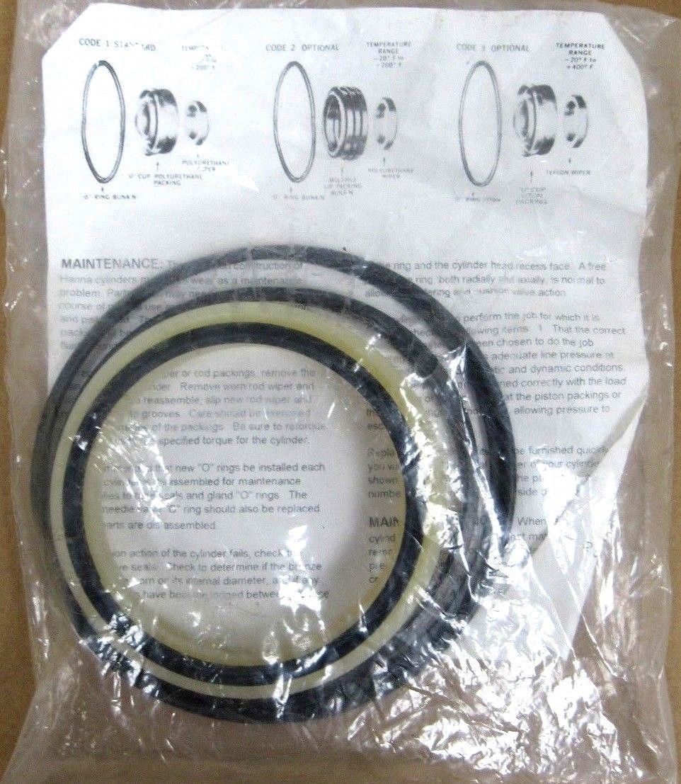NEW HANNA 706-00046-301 CYLINDER ROD PACKING KIT 70600046301 - SB ...