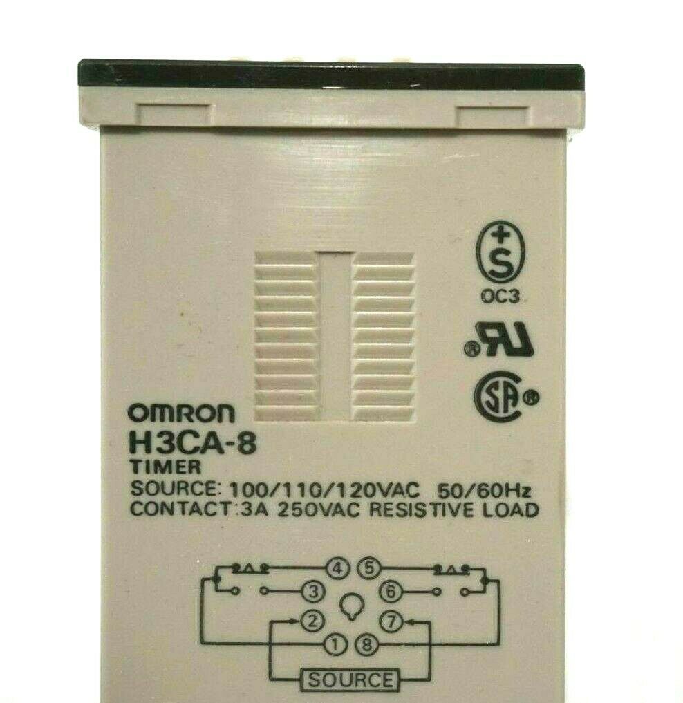 NEW OMRON H3CA-8 TIMER H3CA8 - SB Industrial Supply, Inc.