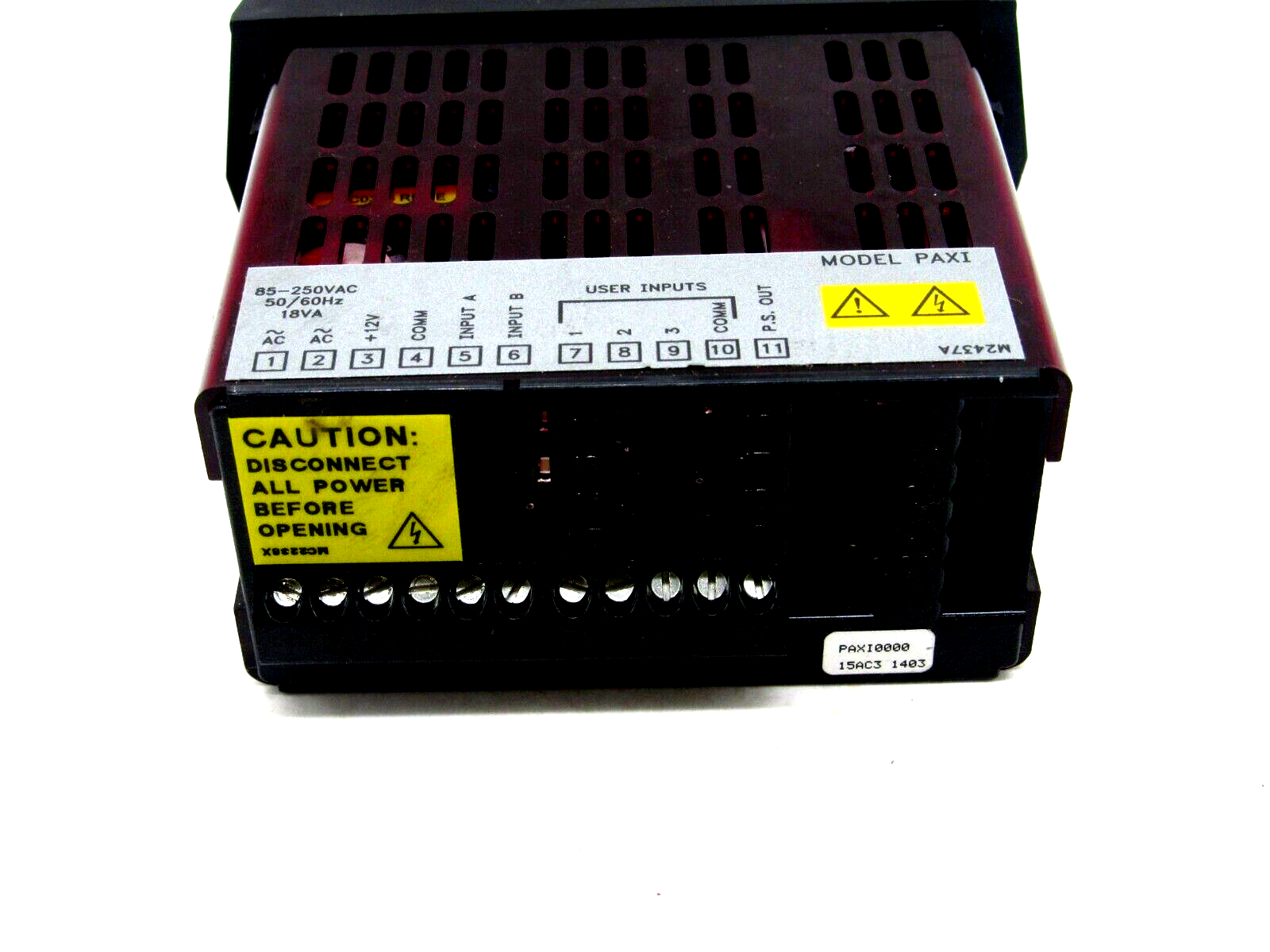 NEW RED LION PAXI-0000 PANEL METER PAXI0000 - SB Industrial Supply, Inc.