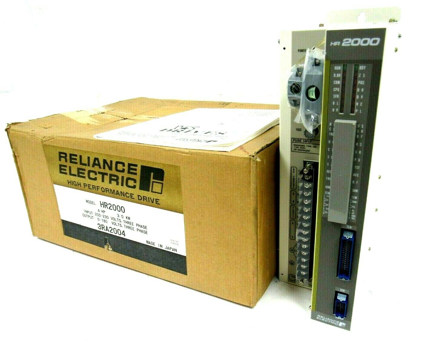 NEW RELIANCE ELECTRIC HR2000 SERVO CONTROLLER 3RA2004 4HP 3.0KW 200 ...