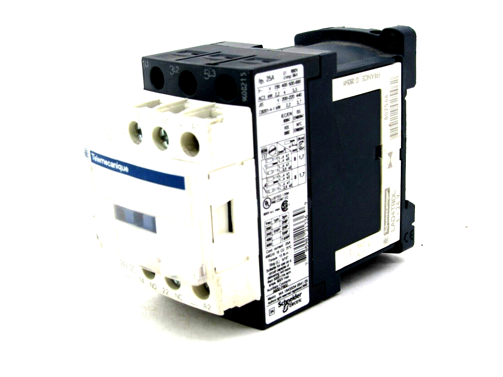 NEW SCHNEIDER ELECTRIC TELEMECANIQUE LAD4TBDL SUPPRESSOR BLOCK - SB ...