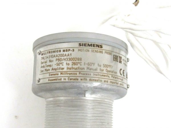 NEW SIEMENS MILLTRONICS MSP-3 7ML54310AA200AA1 7MH71460BA MOTION ...
