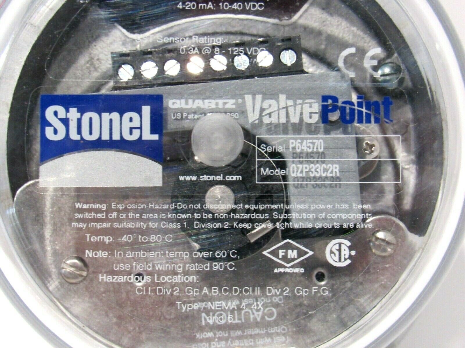 NEW STONEL QZP33C2R VALVE POSITIONER SENSOR - SB Industrial Supply, Inc.