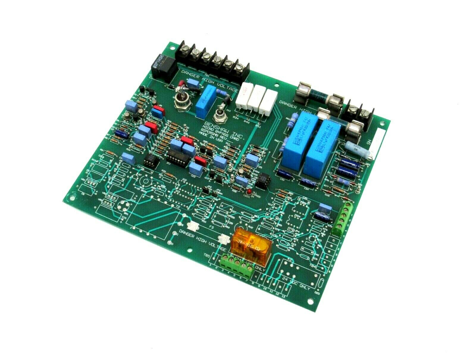 USED BENSHAW BIPCRSMB MICRO BYPASS CARD REV.6 - SB Industrial Supply, Inc.