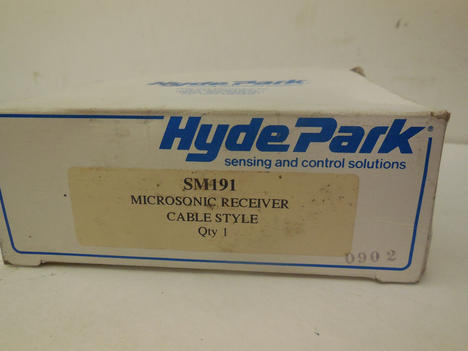 NEW HYDE PARK SM191 MICROSONIC RECEIVER - SB Industrial Supply, Inc.