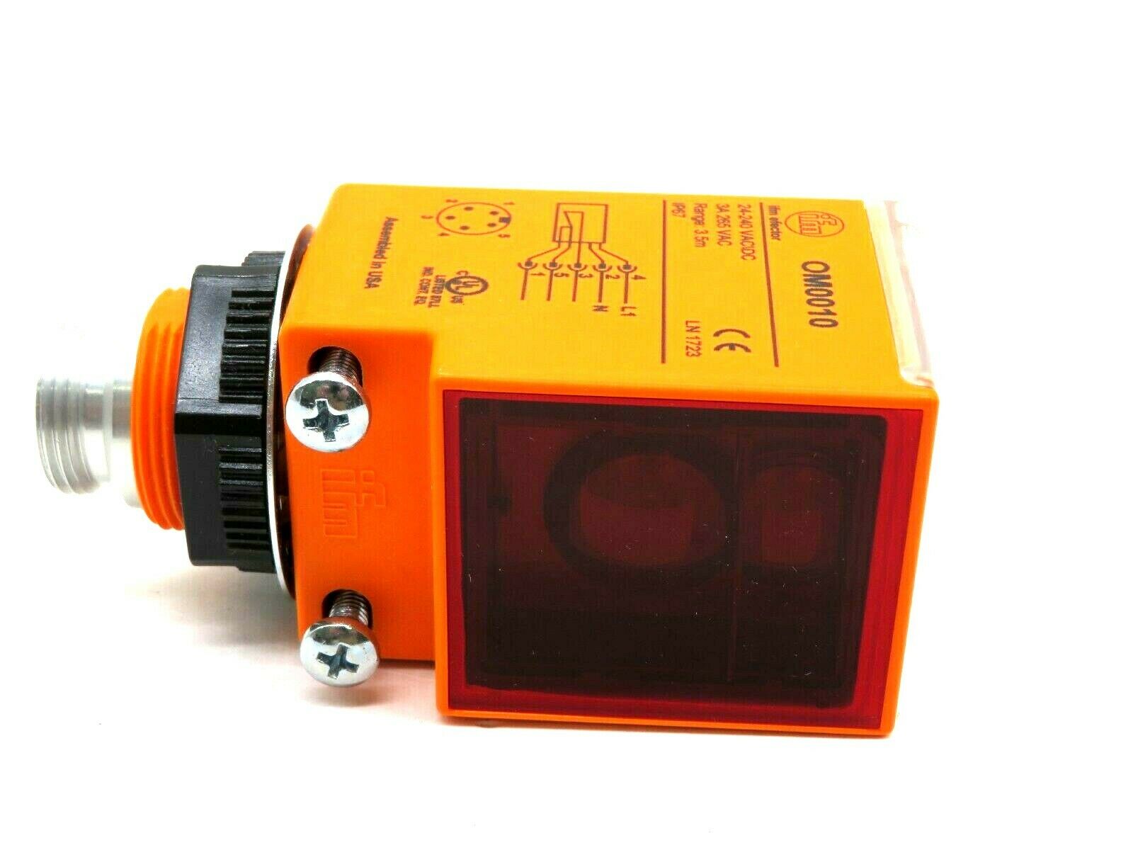 NEW IFM ELECTRONIC OM0010 PHOTOELECTRIC SENSOR - SB Industrial Supply, Inc.