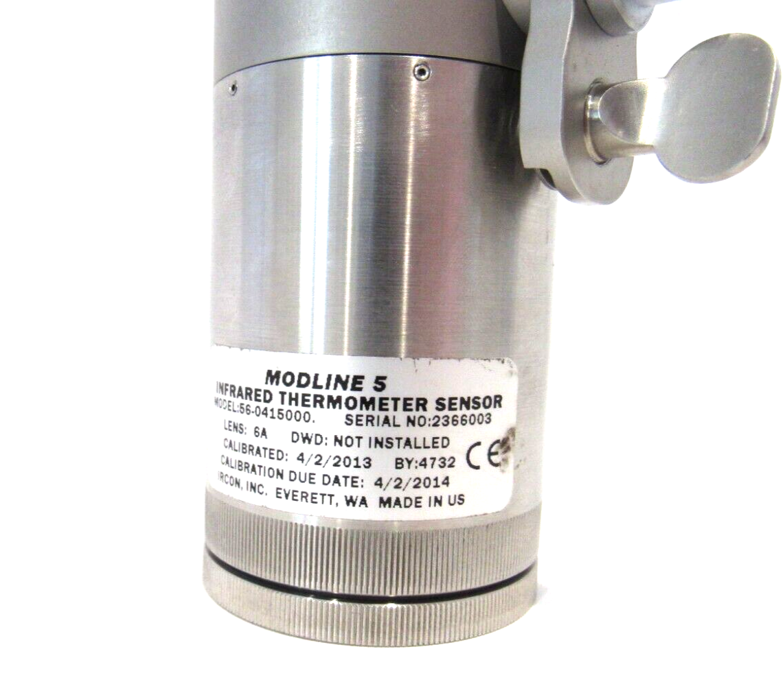 NEW IRCON 56-0415000 MODLINE 5 INFRARED THERMOMETER SENSOR 560415000 ...