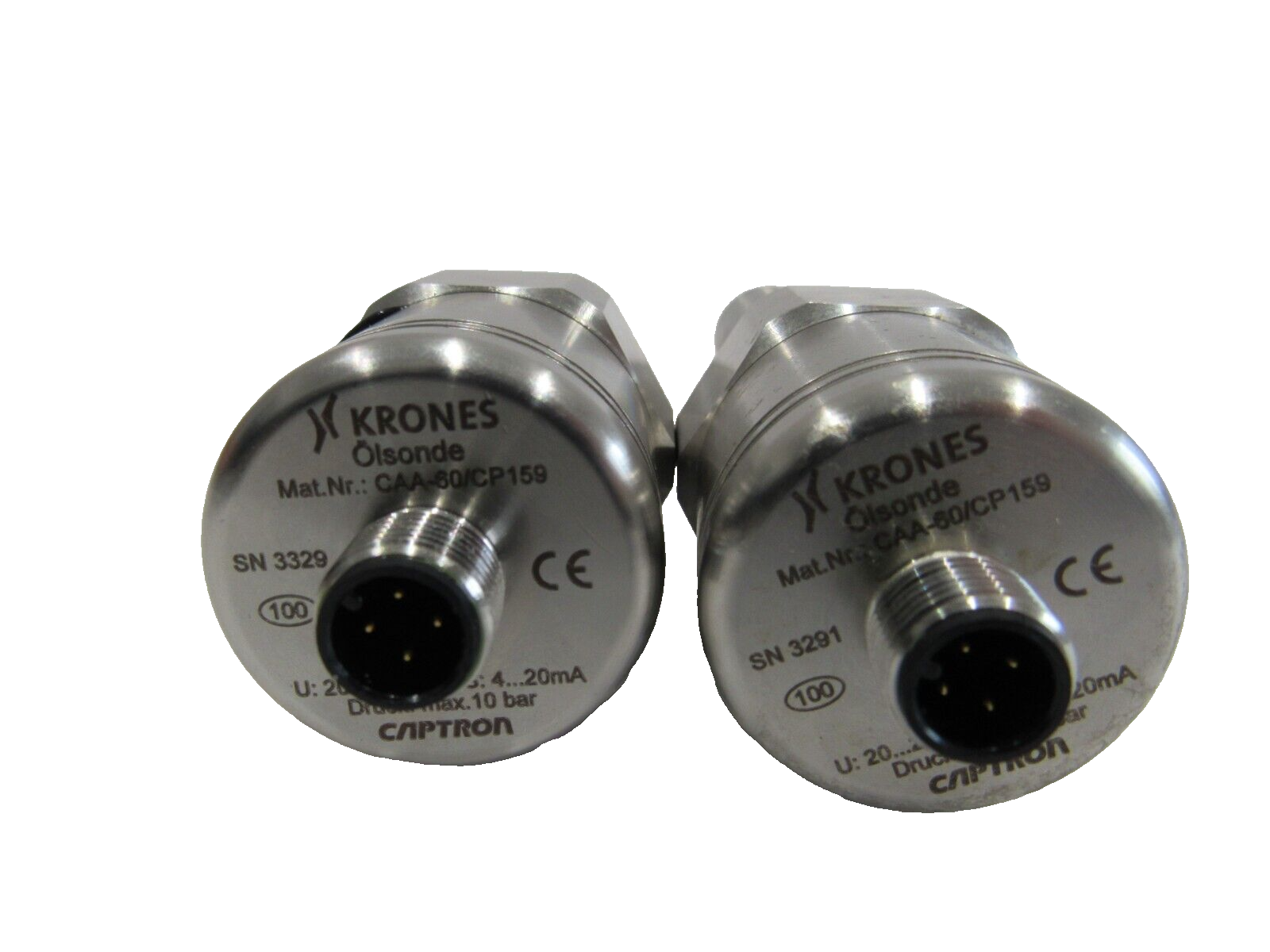 NEW KRONES CAPTRON CAA-60/CP159 FULLSTAND SENSOR CAA60CP159 LOT OF 2 ...