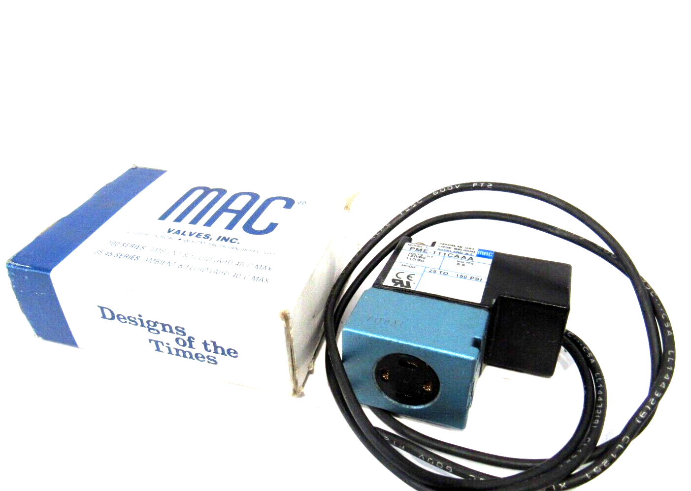 NEW MAC VALVES PME-111CAAA SOLENOID VALVE PME111CAAA - SB Industrial ...