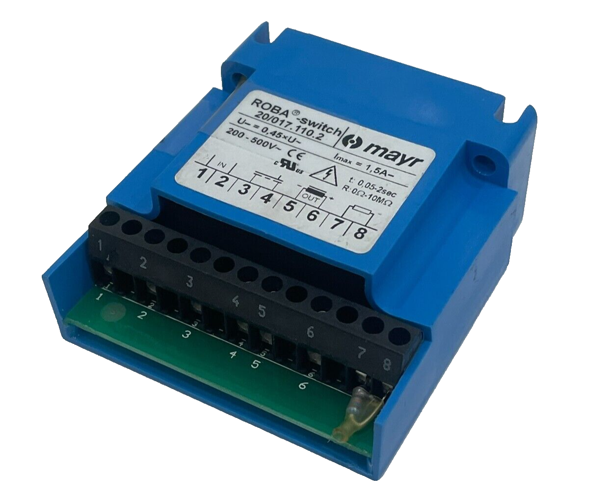 NEW MAYR 8180155 ROBA SWITCH RECTIFER 20/017.110.2 - SB Industrial ...