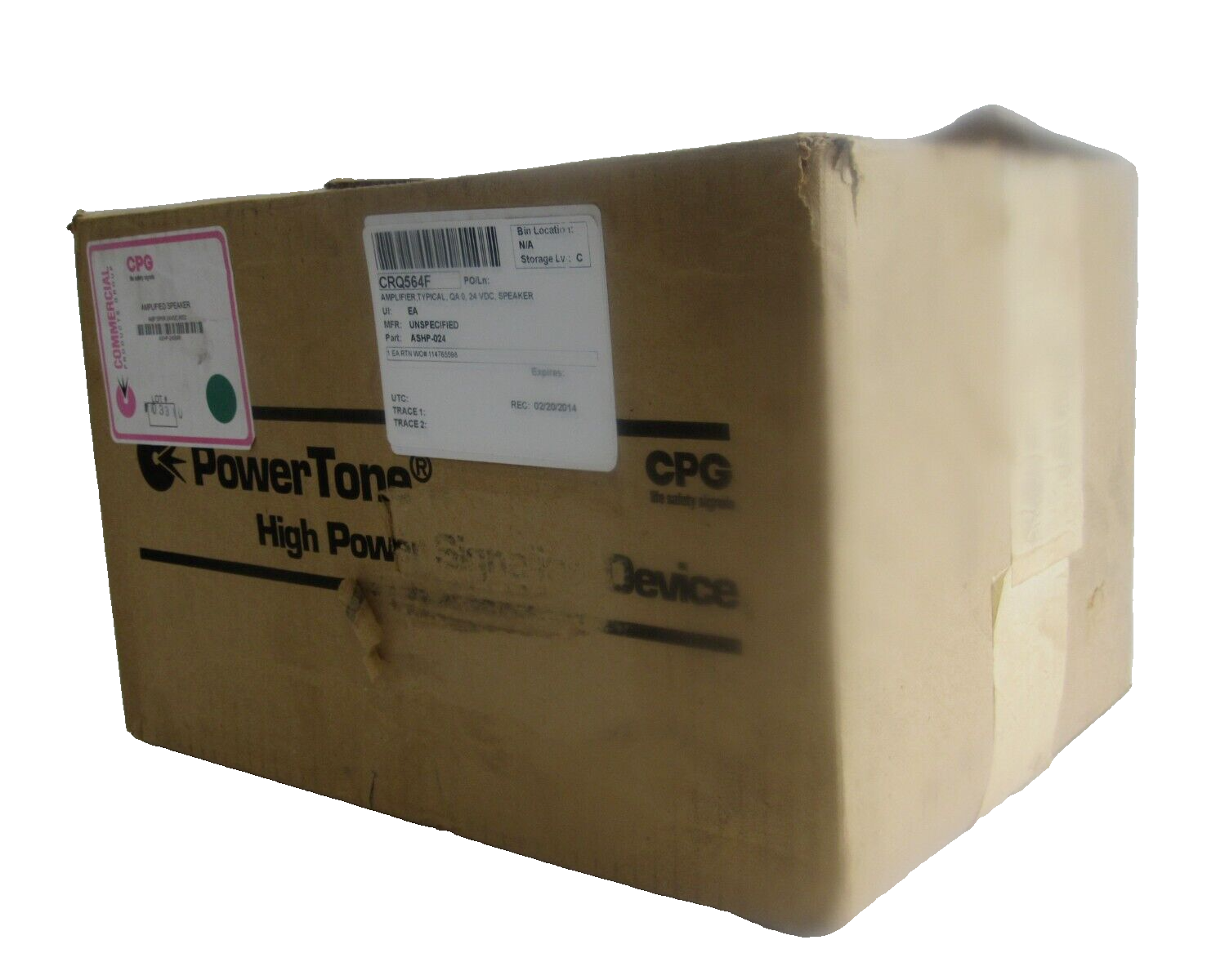 NEW POWER TONE ASHP AMPLIFIED SPEAKER ASHP-024 - SB Industrial Supply, Inc.