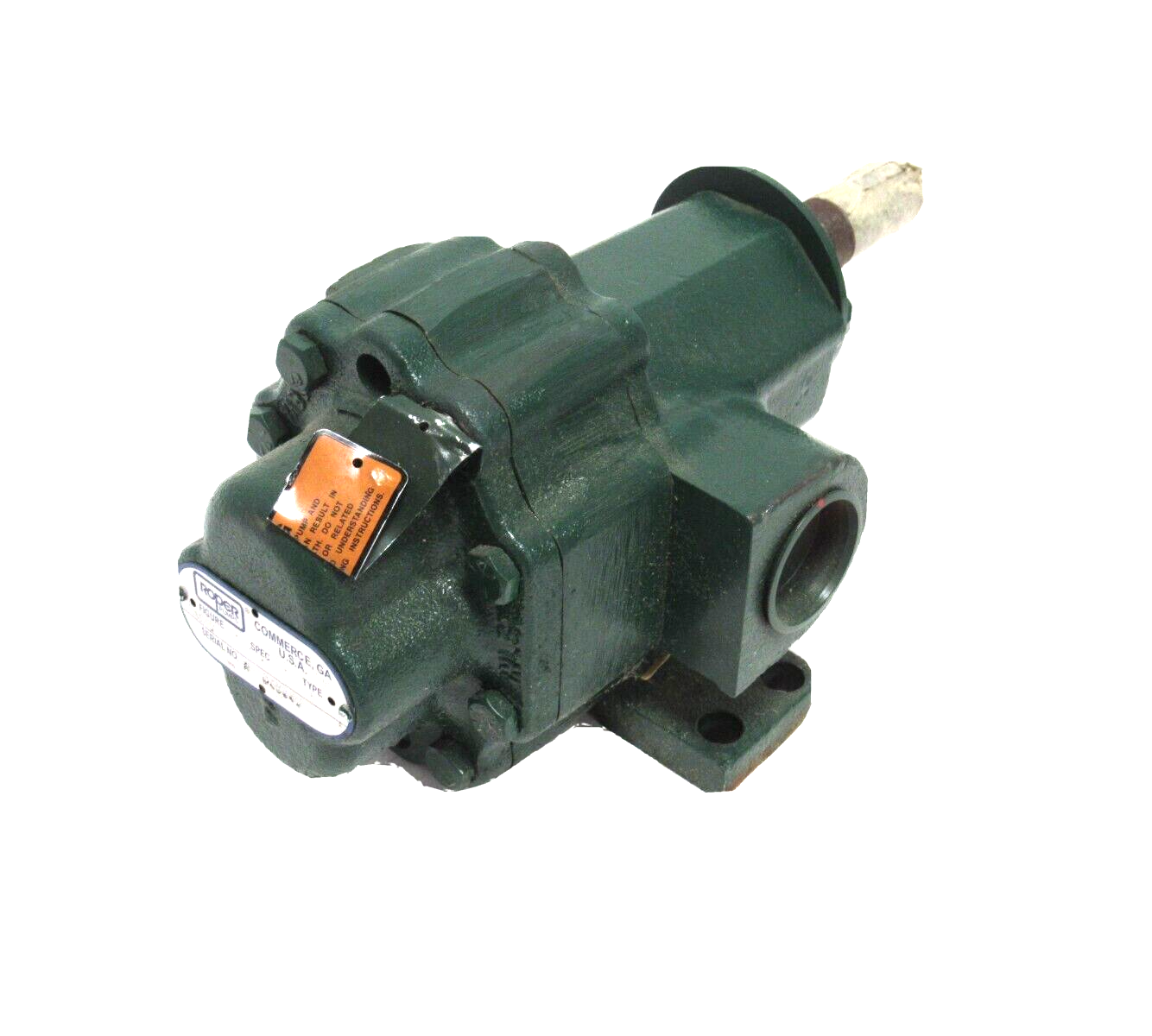 NEW ROPER PUMPS 1AH12 GEAR PUMP - SB Industrial Supply, Inc.