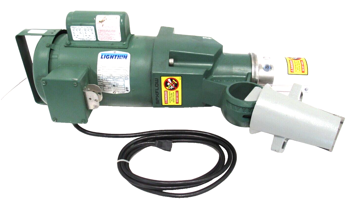 NEW SPX LIGHTNIN X1P33 MIXER 1/3HP 115/230V 1725RPM 3/4" DIA. 272881PSP ...