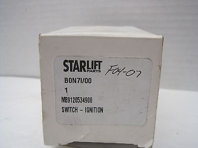 NEW STARLIFT PARTS MB9120534900 IGNITION SWITCH - SB Industrial Supply ...