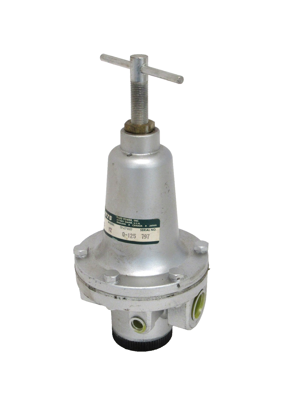 NEW WATTS 119-6G AIR LINE REGULATOR M2 0-125PSI 1196G - SB Industrial ...