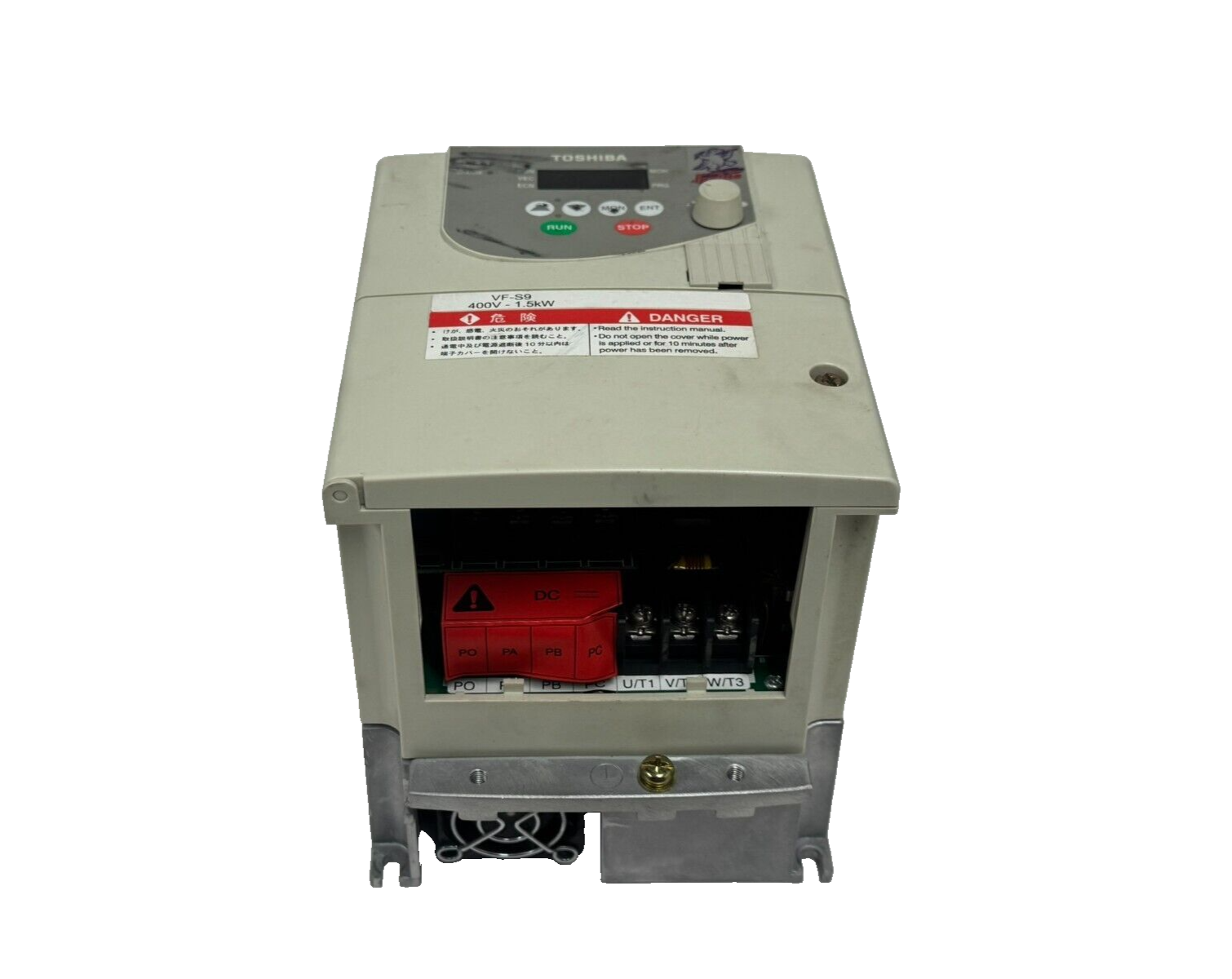 USED TOSHIBA VFS9-4015PL-WN(1) TRANSISTOR INVERTER VFD DRIVE 2HP - SB ...
